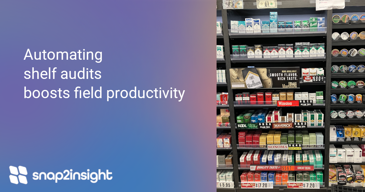 Case Study | Automating Shelf Audits to Boost Field Productivity